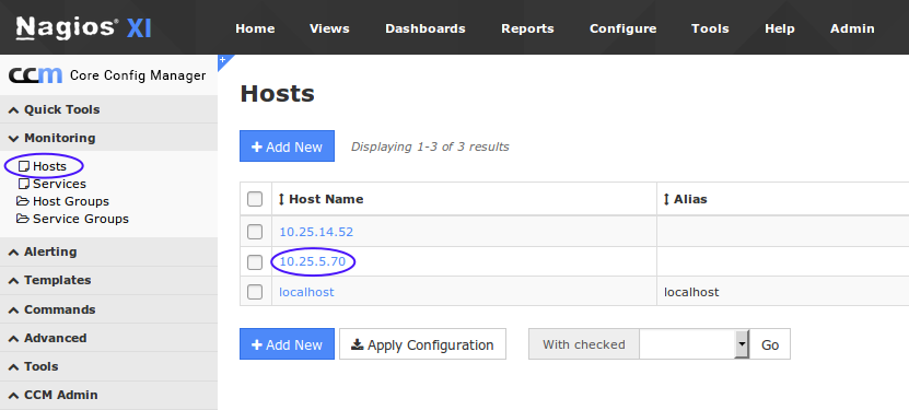Changing Host Alive Check